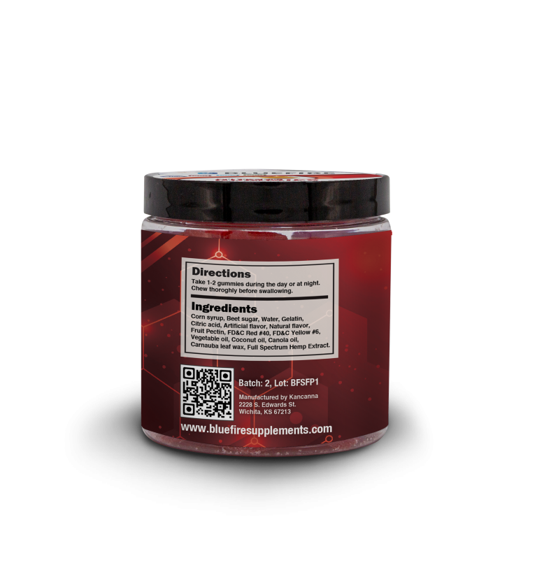 CBD Tropical Punch Gummies – BlueFire Supplements